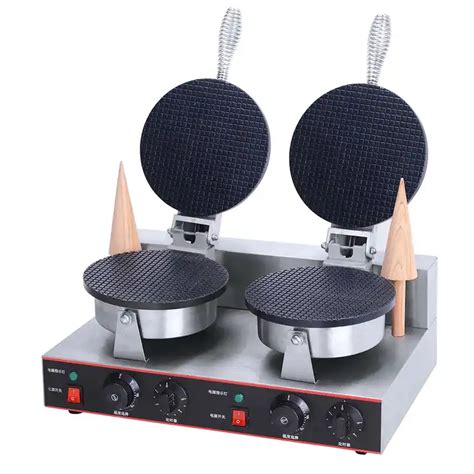 Buy Commercial Waffle Cone Maker Machine Double Dombelo