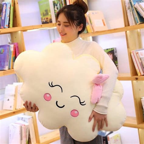 Jual Boneka Bantal Sofa Awan Imut Dan Unik Bantal Viral Bahan Yelvo