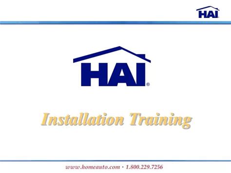 PPT Installation Training PowerPoint Presentation Free Download ID