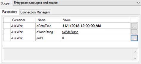 Sql Ssisdb Set Object Parameter Value Cannot Find The Parameter Because It Does Not Exist