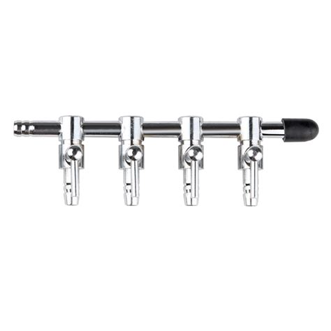 Homemaxs Stainless Steel Aquarium Outlet Inline Air Pump Flow Lever