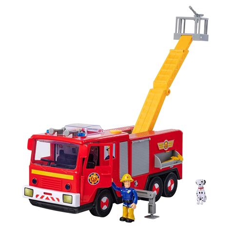 Fireman Sam Jupiter Pro 31cm Fire Engine Playset Buy Online At ♥️ Toybox