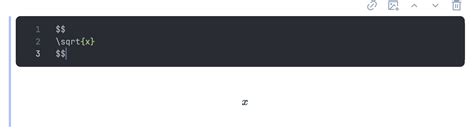 squareroot not rendering · issue 683 · livebook dev livebook · github