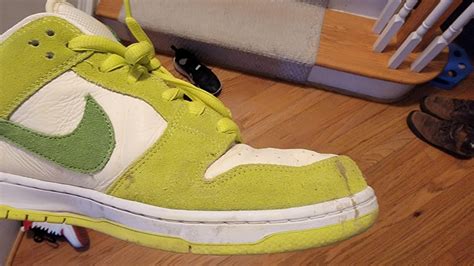 Stained My Green Apple Dunks How To Fix Rsneakers