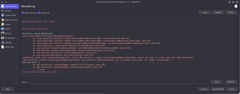 Failed To Start Minecraft With Mods Issue MultiMC Launcher GitHub