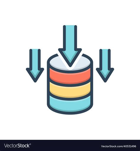 Data Storage Royalty Free Vector Image Vectorstock