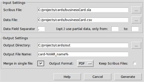 Scribus Generator Scribus Wiki