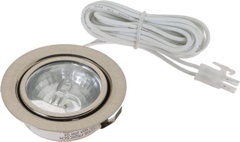 Leyton Lighting Lmlvss01 12v 20w Halogen Recessed Downlight Stainless