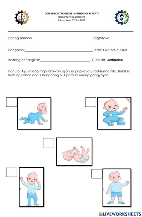 Pagbabago Sa Sa Free Interactive Worksheets 5194267