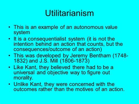 Utilitarianism Example Philosophy Act Utilitarianism Bioethicsblog