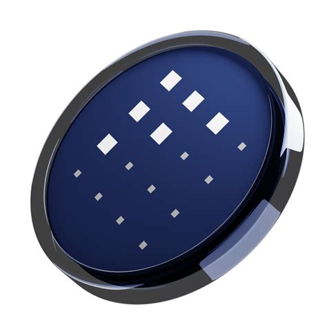 Fetch Ai Fet Glass Crypto Coin 3d Illustration 24092872 Png