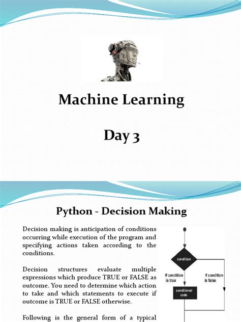Day 3 Machine Learning Pdf String Computer Science Boolean Data