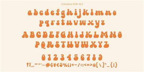 Retro Groovy Font Webfont And Desktop In 2024 Groovy Font Free