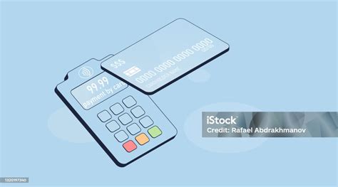 등분 측정 3d 벡터 그림입니다 온라인 뱅킹 결제 기계 플라스틱 신용 카드 리더 3차원 형태에 대한 스톡 벡터 아트 및 기타 이미지 3차원 형태 구매 근거리 무선