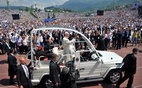 Papa Franjo Na Koševu I Govor Koji Je Odjeknuo Svijetom Nikad Više Rata
