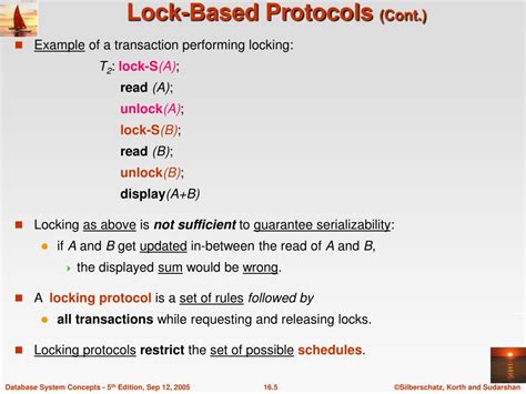 Ppt Chapter 16 Concurrency Control Powerpoint Presentation Free