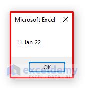 How To Get The Current Date In VBA Methods ExcelDemy