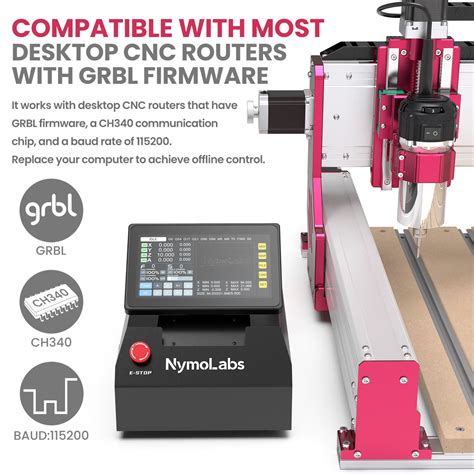 Nymolabs Offline Grbl Control Module With 7inch Ips Touch Screen