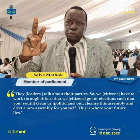 Dr Gai Chol Paul Dba On Linkedin Hon Salva Mathok Gengdit Is Here Talking And You Are Still