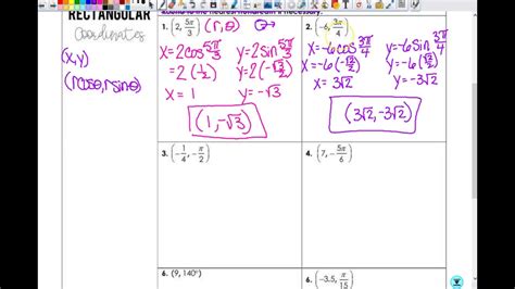 Convert To Rectangular Coordinates Calculator