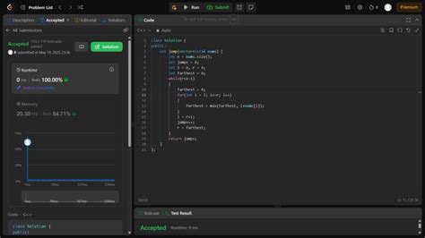 Solved Jump Game Ii With Greedy Algorithm Rishabh Kumar Posted On The Topic Linkedin
