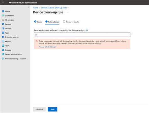 Intune Device Cleanup Rules Msft Advocate