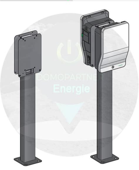 Borne De Recharge Schneider 22 Kw Mode 3 Prise Type T2s Protections