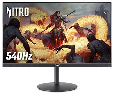 Acer Nitro 24" XV242Fbmiiprx Full HD 540Hz FreeSync Gaming Monitor ...