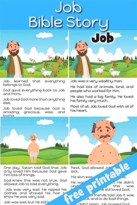 Printable Bible Stories