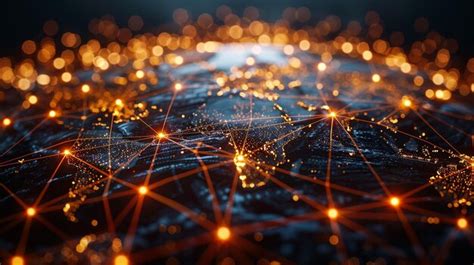 Premium Photo Abstract Background With Futuristic World Map Technology Concept Backdrop 3d