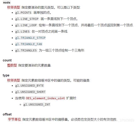 Webgl 中的 Gldrawarrays与gldrawelements 你真的懂吗？ Csdn博客
