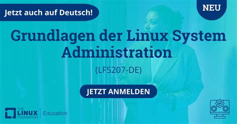 Linux German Deutsch Developers Sysadmins Linux Foundation Education