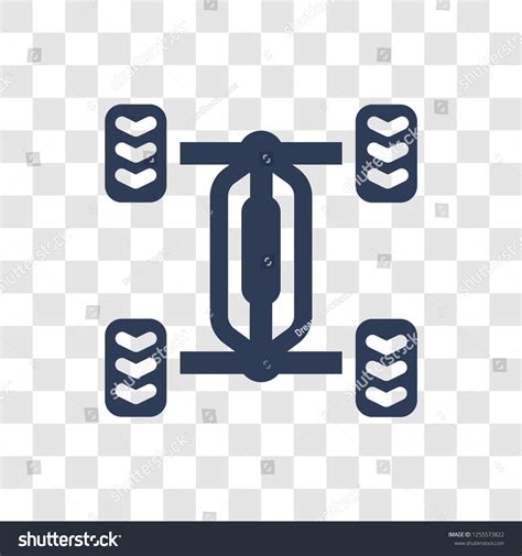 Car Chassis Icon Trendy Car Chassis Stock Vector Royalty Free 1255573822