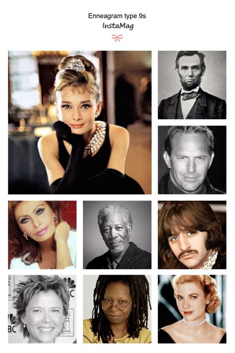 Enneagram 9 Celebrities