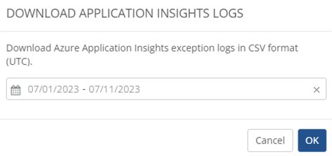 Download Application Insights Exceptions Log Nerdio Help Center
