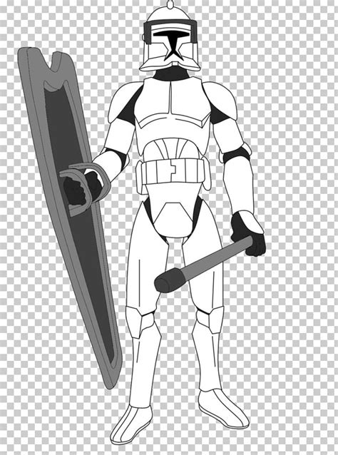 Clone Trooper Assassin Drawings