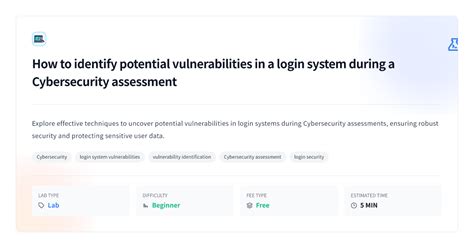 Identificar Vulnerabilidades Em Sistemas De Login Uma Avaliação De