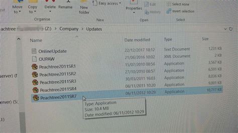 Sage Peachtree Error 訊息 A Managed Exception Was Caught In