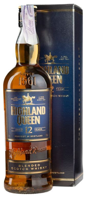 Виски Highland Queen 12 yo 0,75 л - купить Виски Highland Queen в Киеве ...