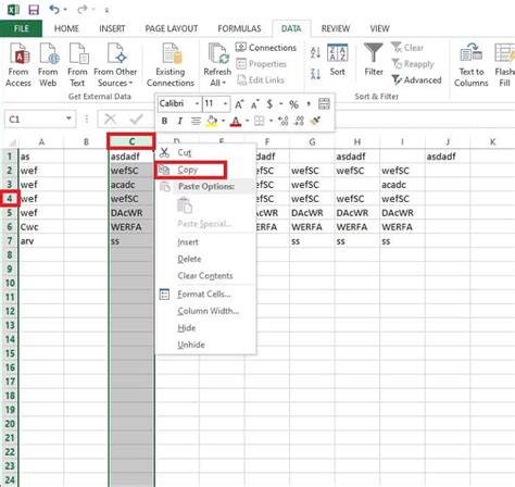 How To Insert Copied Cells In Excel The Nature Hero