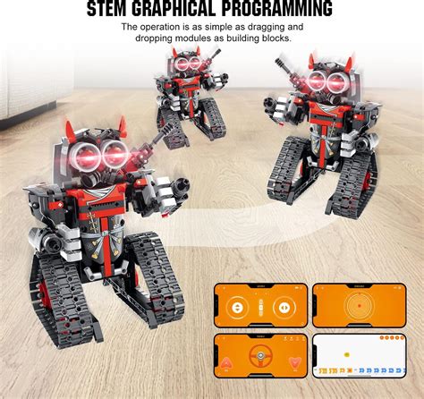 Stem Robot Building Kit For Boys 6 12 3 In 1 Remote Philippines Ubuy