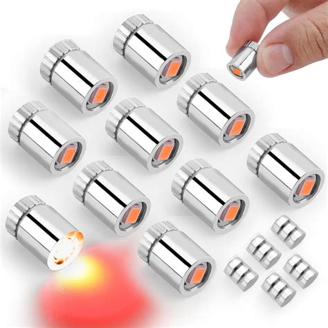 10pcs Miniature Led Lights With Batteries Mini Small Tiny Light