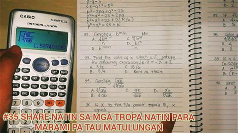 35 Shift Solve Calculator Technique Youtube
