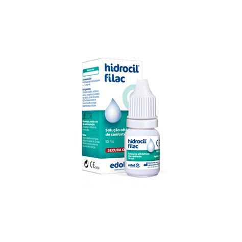 HidrocilⓇ Filac Solução Oftálmica De Conforto Frasco De 10 Ml