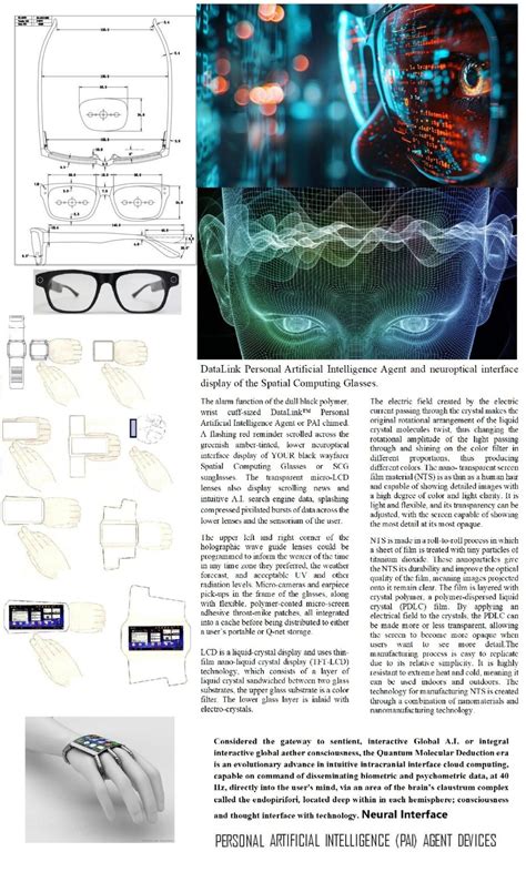 Spatial Computing Glasses Datalink Technology Future Smart Wearable