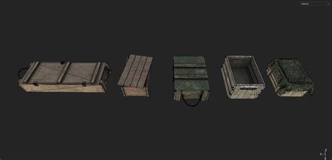 Crates Pack 1 3d Turbosquid 2094490