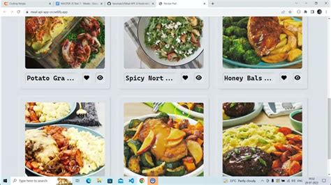 Meal Api Project Youtube