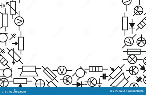 Radio Component Radio Electronic Circuit Symbolic Designation