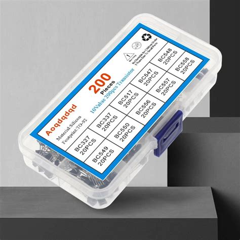 200pcs Transistor Set 10 Values To 92 Transistor Assorted Kit Bc327 Bc337 Bc517 Eur 7 78
