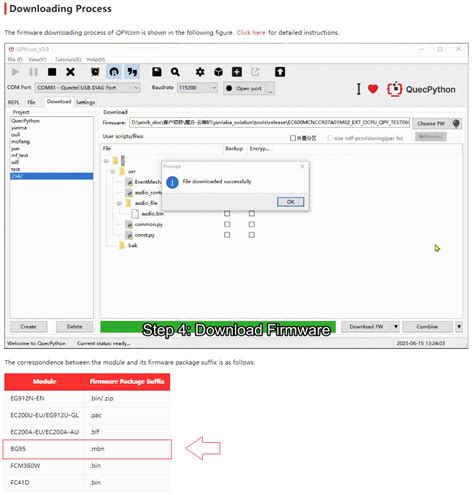 Bg95 Problem Burning Quecpython Fw Quecpython Quectel Forums